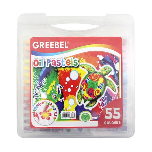 Jual Crayon Greebel Oil Pastels isi 55 Warna - Jakarta Barat - MyBook ...