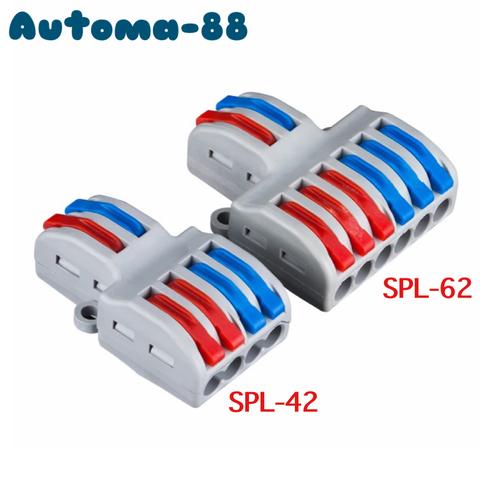 Jual Terminal Konektor kabel cabang 2-6 2-4 uni splitter 2x6 2x4 SPL-62 ...