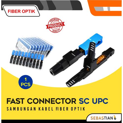 Jual fiber optic fast connector sc-upc model bs fastcon fo - Kota ...