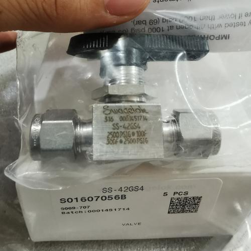 Jual Ball valve 1/4" OD 2500psi SS316 Swagelok SS-42GS4 - Kota Batam ...
