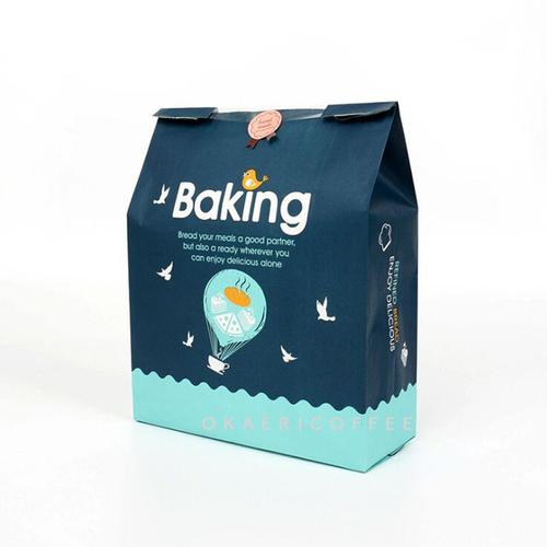 Jual Bread Toast Paper Bag Packaging / Plastik Kemasan Roti Kantong ...