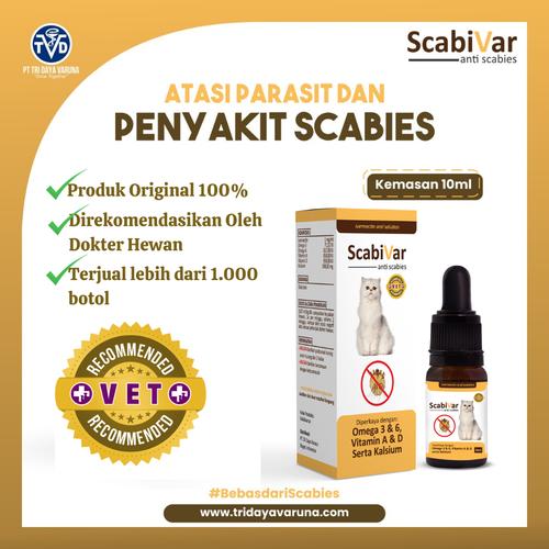 Promo Obat scabies kucing kelinci scabivar 10 ml - Kota Bogor - PT TRI ...