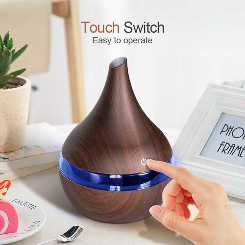 Jual Air Humidifier Ultrasonic Hitam Kayu Pengharum Ruangan Aroma ...