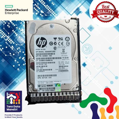 Jual HDD HP 600-GB 6G 10K 2.5 DP SAS / 693569-003 - Jakarta Utara - iT ...