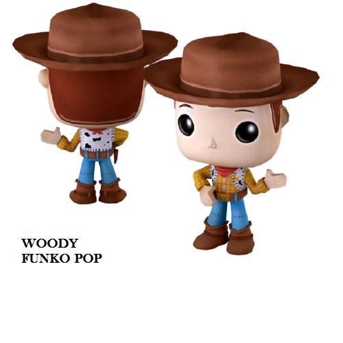 Jual DIY Papercraft Kertas Pola Figure Toy Story Woody Funko Pop Model ...