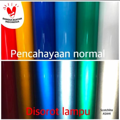 Jual Scotchlite Reflective Roll 5 cm x 45 mtr Skotlet Reflektif Asahi ...