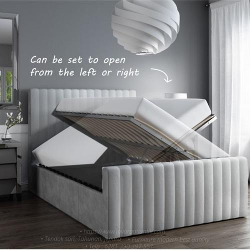 Jual tempat tidur hidrolik gaspring (Wing Back Ottoman Bed) - Kab ...