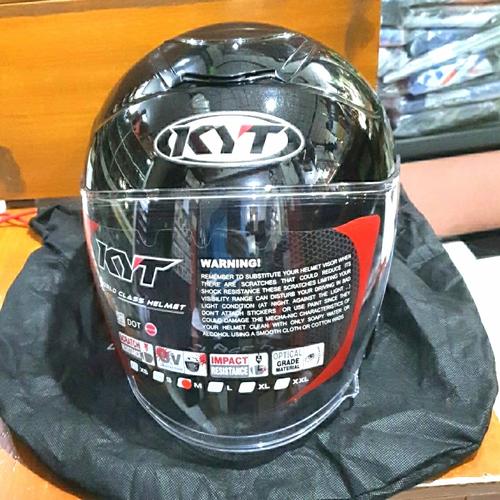 Jual kyt kyoto solid hitam /putih/gunmet/marun dof/hitam dof - hitam ...