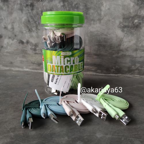 Jual ROBOT Kabel Data Mikro RGM 100 USB Micro Cable RGM100 - Kota ...