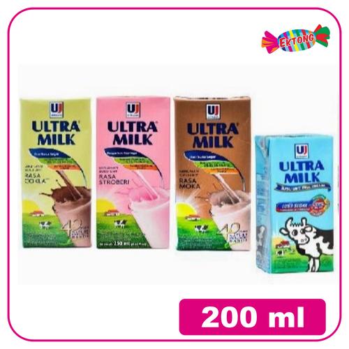 Jual SUSU ULTRA 200ML Berbagai Rasa - Full Cream - Kota Makassar ...