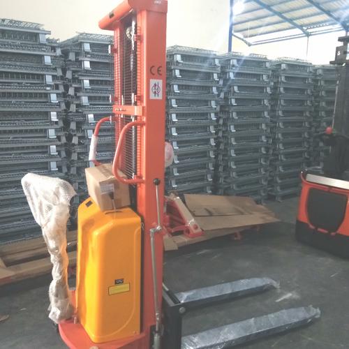 Jual Hand stacker alat angkat pallet mesh keranjang besi lipat ...