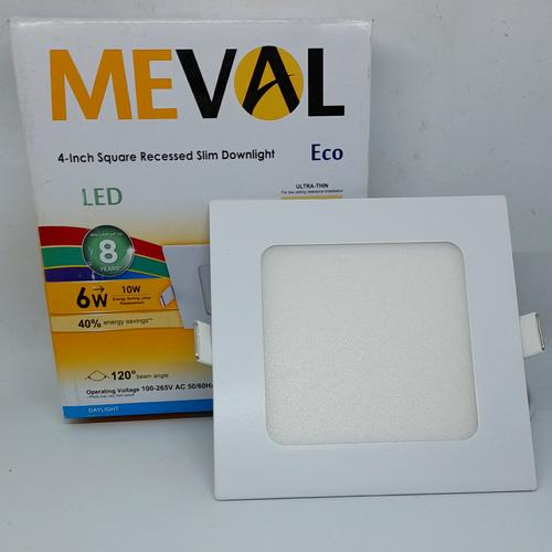 Jual Led Panel / Downlight Meval 6W Kotak Daylight - Kab. Sleman ...