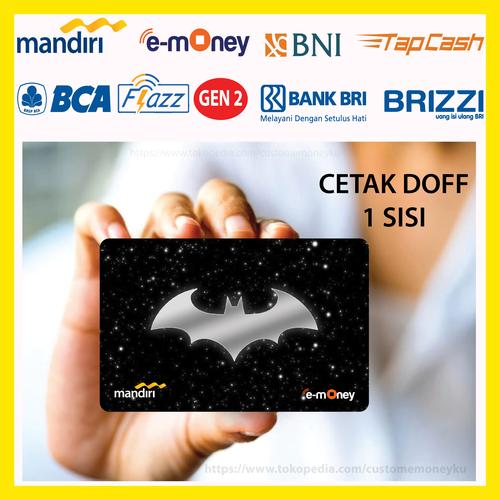 Jual KARTU EMONEY MANDIRI BCA GEN 2 BNI BRI LOGO SUPERHERO BATMAN ...