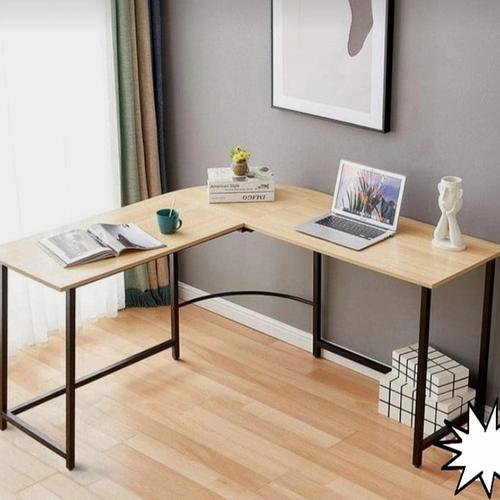Jual Meja Letter L belajar anak kerja kantor karyawan staff - Kota ...