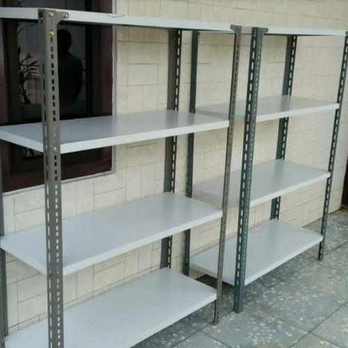 Jual Rak besi siku ukuran 120x40x150 cm - Putih - Jakarta Timur - Mkhtr ...