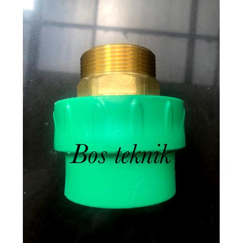 Jual Sock drat luar 1 1/2 inch ppr dizayn / sdl ppr 50mm merk dizayn ...