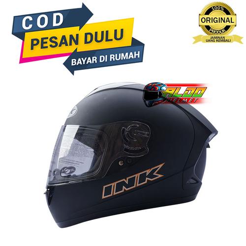 Jual HELM INK CL MAX SOLID BLACK DOFF ORIGINAL / JUAL FULL FACE / JPX ...
