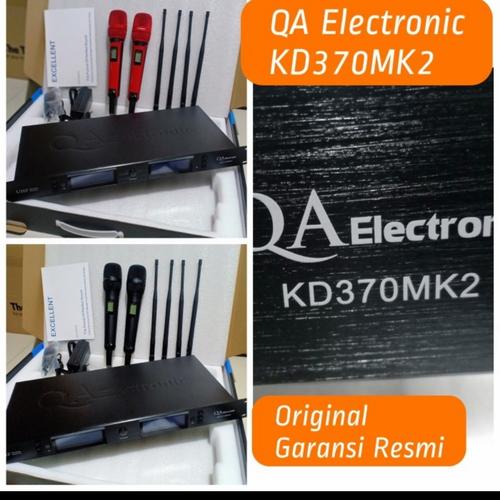 Jual MIC WIRELESS|QA ELECTRONIC|KD370MK2|ORIGINAL|GARANSI RESMI|BY RDW ...