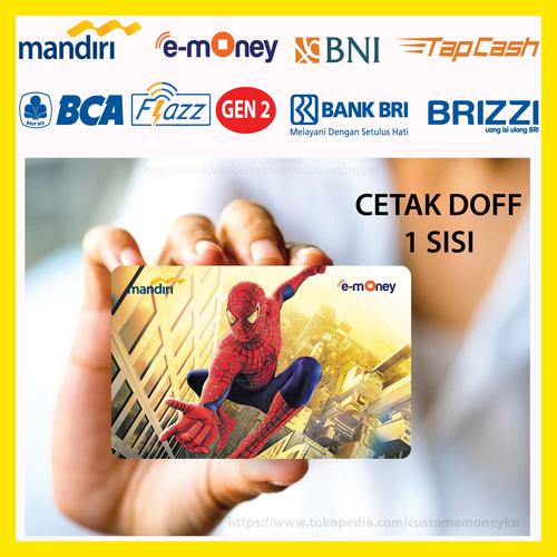 Jual KARTU EMONEY MANDIRI BCA GEN 2 BNI BRI SPIDERMAN MARVEL SUPERHERO - Jakarta Barat - Custom ...