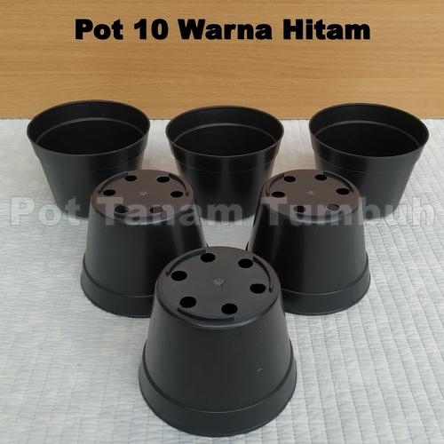 Jual Pot 10 cm Warna Hitam - Kota Bandung - Pot TaTum | Tokopedia