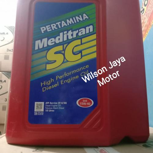 Jual Oli Mesin Diesel Mobil Mesran Meditran SC 10 liter - Jakarta Barat ...