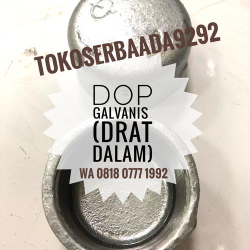 Jual Dop Galvanis 1" inch (Drat Dalam) ; Cap / Dop Galvanis 1 inch ...
