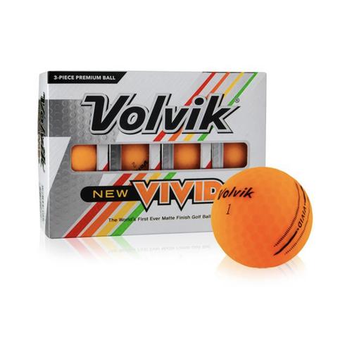Jual Volvik Vivid Golf Balls - bola golf (12 balls) - Red - Jakarta ...