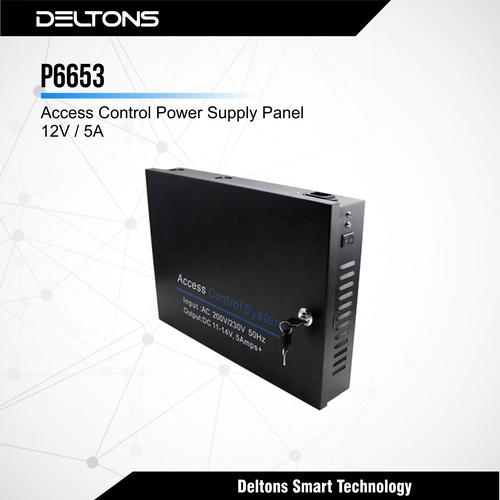 Jual Panel Box Access Control Power Supply 12V 5A with Battery ...
