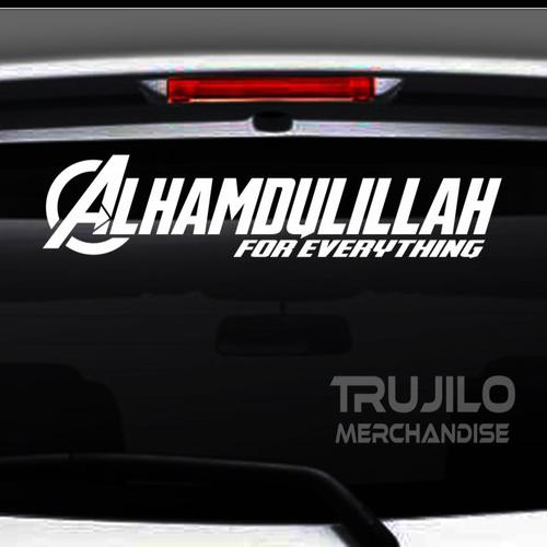 Jual Stiker Alhamdulillah Font Text Avengers - Kota Bandung - Trujilo ...
