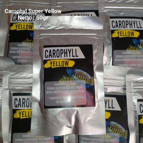 Jual Caropil Super Yellow 50gr Original // Carophyll yellow(Arwana ...
