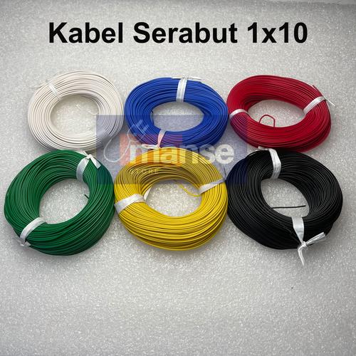 Jual Kabel Serabut Kecil 1x10 50m - Merah - Jakarta Barat - manse.store ...