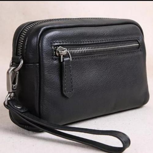 Jual Tas Tangan Kulit Asli - Pouch Bag kulit Asli - Handbag kulit sapi ...