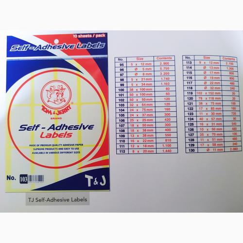 Jual Label Tom & Jerry - Label Sticker - Label Nama (1) - 100 - Jakarta ...