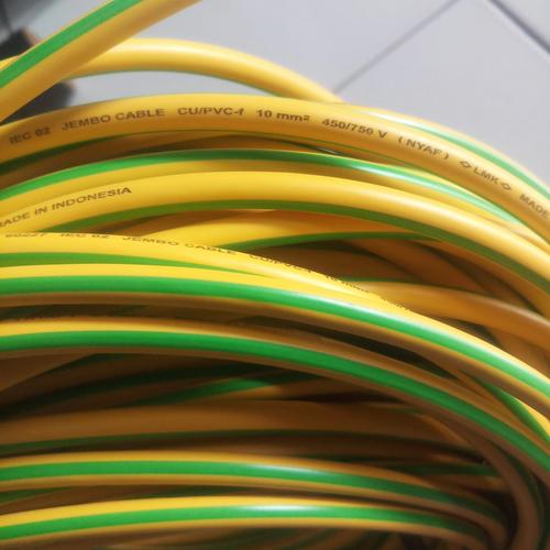 Jual kabel nyaf 10 mm kining hijau jembo - kuning hijau - Kota ...