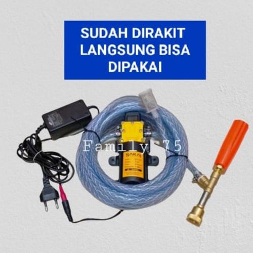 Jual Alat steam motor cuci ac Pompa dc 12 volt Mesin setim stim cuci ...
