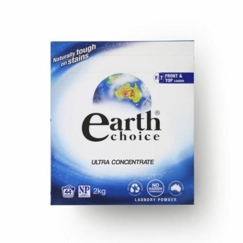 Jual earth choice detergent powder laundry ultra concentrate 2kg ...