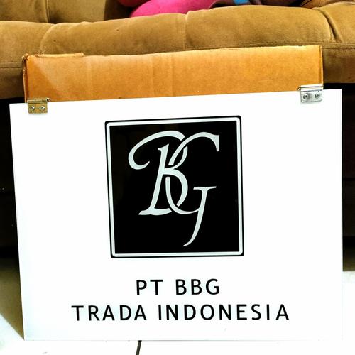 Jual plang papan nama perusahaan, kantor, dll / akrilik tebal 3 mm - 50 ...