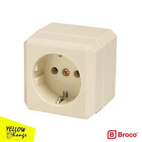 Jual Stop Kontak Merk Broco 15410 Stop Segi OB Colokan Female - Kab ...