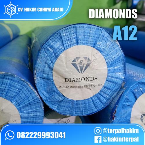 Jual Terpal Roll Diamonds A12 2X100 plavon / tirai kandang ayam close ...