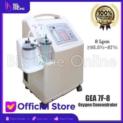 Promo Oxygen Concentrator Medical Grade GEA 7F 8Lpm Generator Oksigen ...