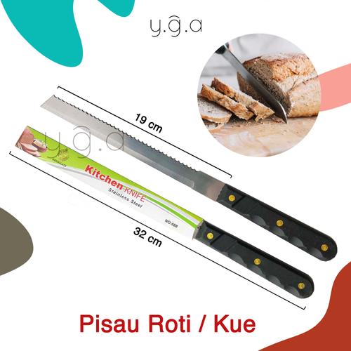 Jual Pisau Roti / Pisau Kue / Bread Knife / Cake Knife Stainless Steel ...