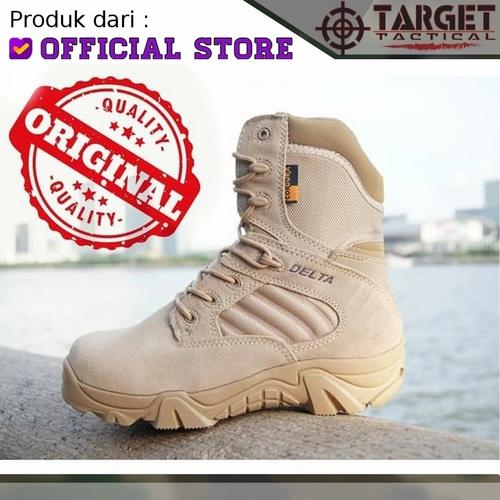 Promo Sepatu Tactical Delta Original Import YKK Zipper Sepatu PDL TNI ...