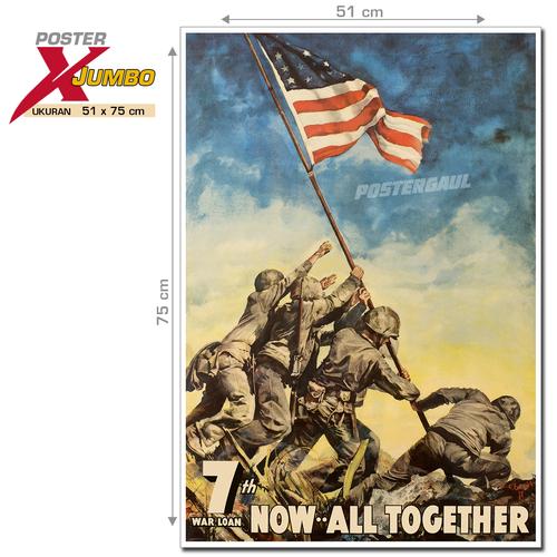 Jual Poster XJumbo REPRODUKSI POSTER PERANG DUNIA II #XJFJP133 - 51x75 ...