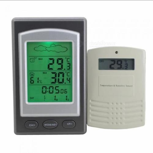 Jual Hygrometer-Termometer Ruangan Digital With Remote Sensor - Jakarta ...
