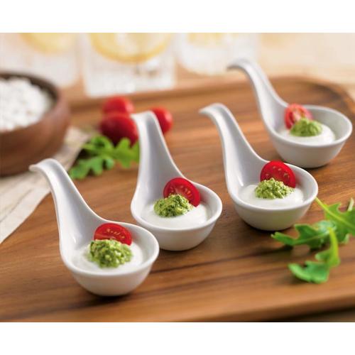 Jual Canape Spoon / Sendok Canape 3,5” Onyx Bahan Melamin - 70050P ...