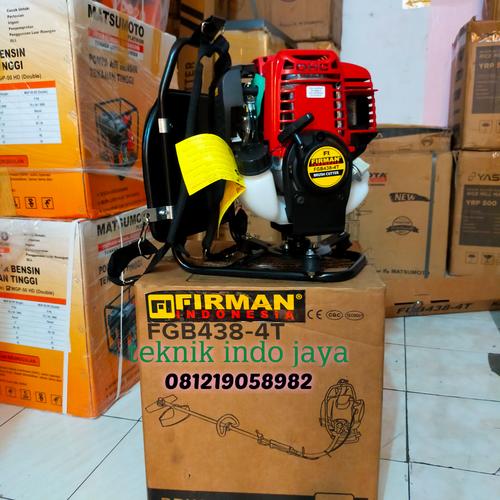 Jual mesin potong rumput FIRMAN 4 TAK komplit 4 mata pisau siap pakai ...