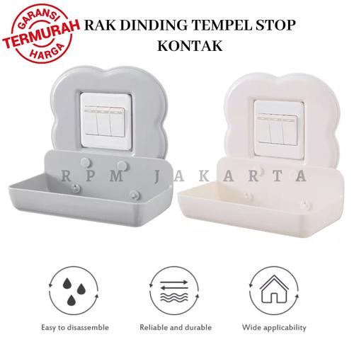 Jual Rak Dinding Tempel Stop Kontak / Tempat Charger HP Tempel Stop Kontak - Jakarta Barat - Rpm ...
