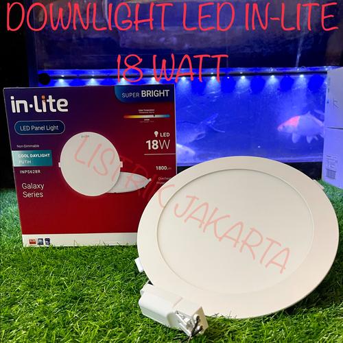 Jual LAMPU DOWNLIGHT LED INLITE 18 WATT 18W 18WATT 18 W BULAT INPS628R ...