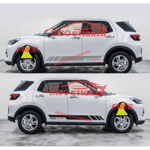 Jual Cutting sticker stiker mobil raize stiker trd mobil raize rocky ...