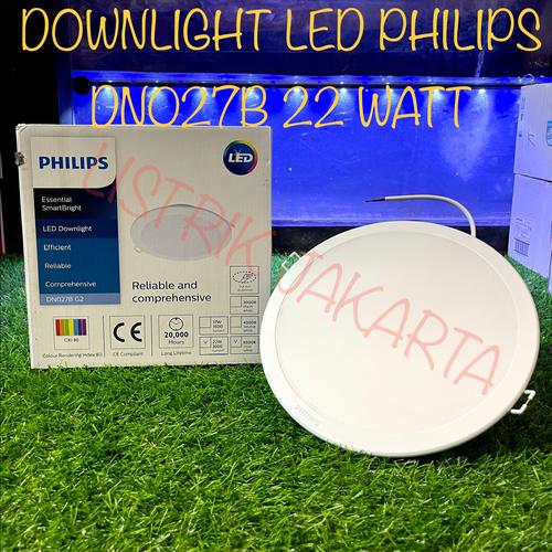 Jual LAMPU DOWNLIGHT LED PANEL PHILIPS DN027B 22 WATT 22W 22WATT 22 W 8 ...